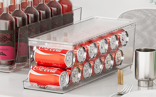 Stackable Soda Can Organizer 4-Pack $24.99 at Amazon | Free Stuff Finder
