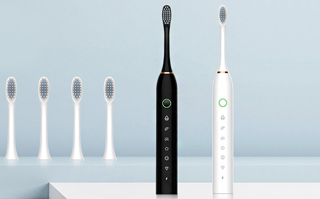 Electric Toothbrush 2-Pack $15 Shipped at Amazon | Free Stuff Finder