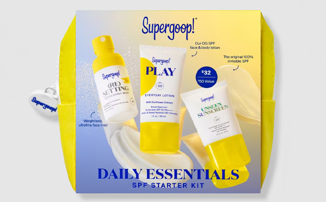 Supergoop! Sunscreen Set $25 Each at ULTA | Free Stuff Finder