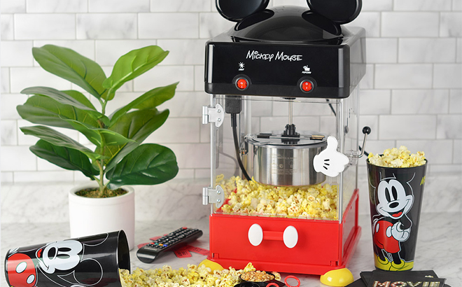 Disney’s Mickey Mouse Popcorn Maker $63 + $10 Kohl’s Cash | Free Stuff ...