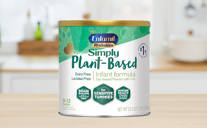 Enfamil Plant-Based Baby Formula 4-Pack for $55 Shipped at Amazon ...