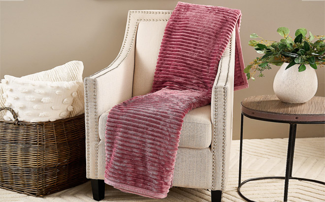 Reversible Plush Oversized Throw $29 | Free Stuff Finder