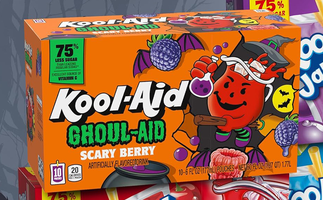 Kool-Aid Ghoul-Aid Jammers 10-Pack for $2.48 at Amazon | Free Stuff Finder