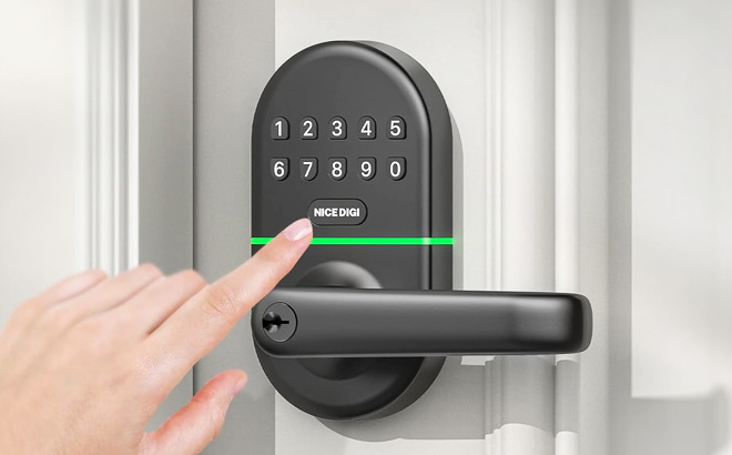 Smart Keypad Door Lock $28 Shipped at Amazon! | Free Stuff Finder