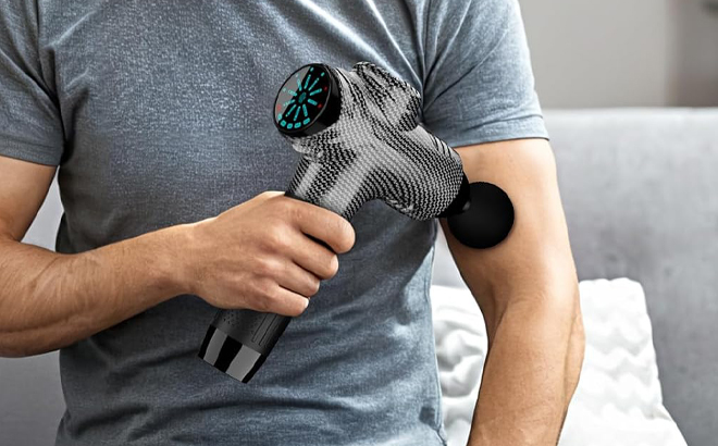 Massage Gun $22 Shipped at Amazon | Free Stuff Finder