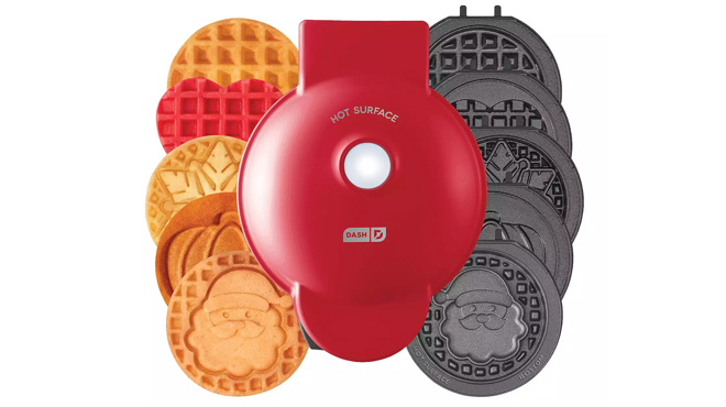 Dash Holiday Waffle Maker $23.99 at Kohl’s | Free Stuff Finder
