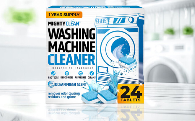 Washing Machine Cleaner 24-Pack for $8 Shipped (1-Year Supply!) | Free ...