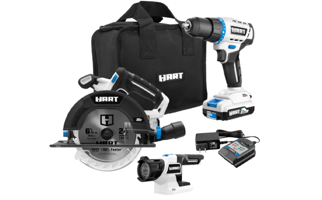 Hart 3-Tool Combo Kit $59 Shipped at Walmart | Free Stuff Finder