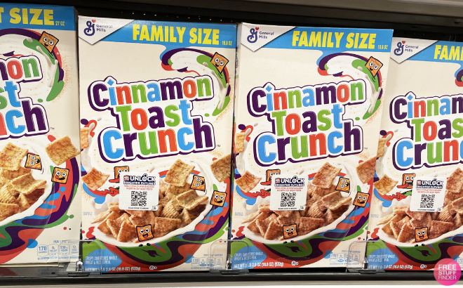 Cinnamon Toast Crunch Cereal Family Size $3.33 Shipped | Free Stuff Finder