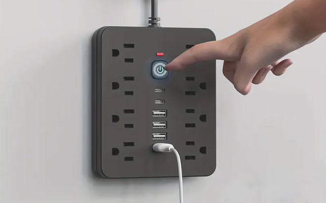 14-in-1 Power Strip with Surge Protection $9 Shipped at Temu | Free ...