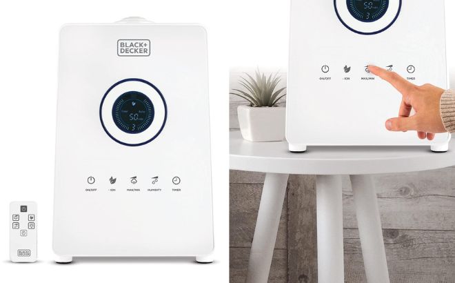 Black+Decker Ultrasonic Humidifier $64 | Free Stuff Finder