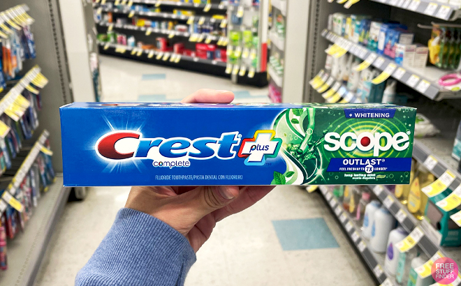 Crest Scope Toothpaste 8-Pack for $15.88 Shipped at Amazon | Free Stuff ...