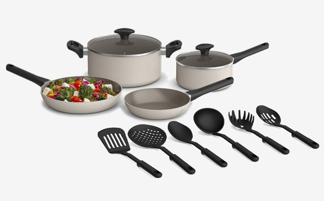 Bella 12-Piece Cookware Set $19.99 | Free Stuff Finder
