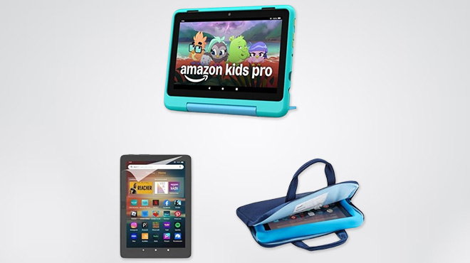 Fire 7 Kids Tablet & Backpack $44 Shipped at Amazon