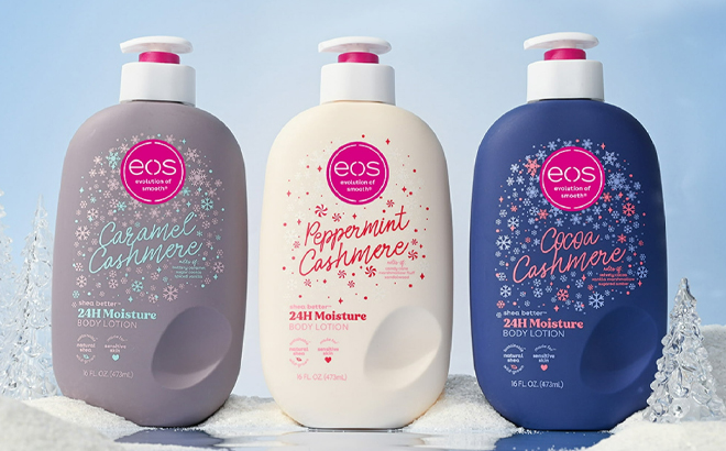 New Eos Holiday Lotions Available at Walmart! | Free Stuff Finder