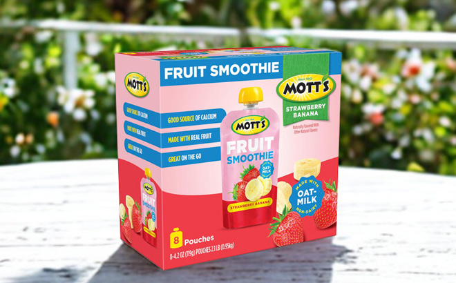 Mott’s 8-Pack Smoothies $5.98 Shipped at Amazon | Free Stuff Finder