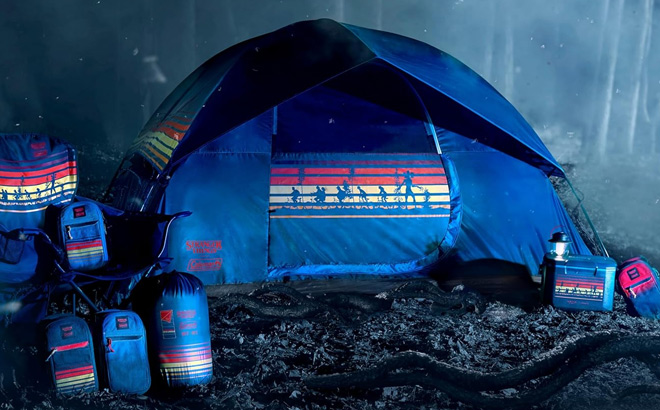 Coleman Stranger Things Camping Tent $98 Shipped at Amazon | Free Stuff ...