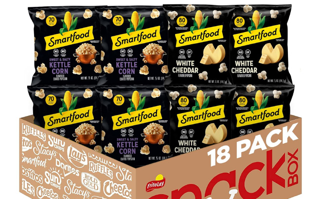 Smartfood Popcorn Variety 18-Pack for $6 Shipped at Amazon | Free Stuff ...
