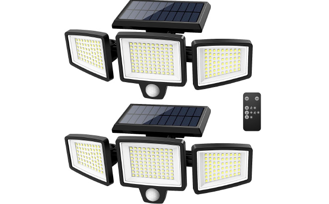 Solar Outdoor Lights 2-Pack for $13 at Amazon (Reg $44) | Free Stuff Finder